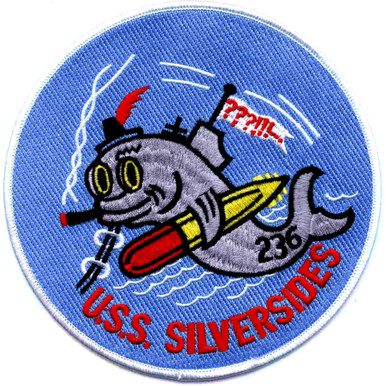 SS-236 USS Silversides Patch | Submarine Patches | Navy Patches | Popular Patch