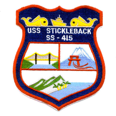 SS-415 USS Stickleback Patch - Version A | Submarine Patches | Navy ...