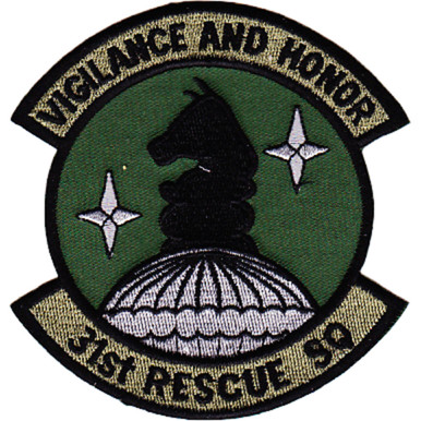 31st Rescue Squadron Patch | Rescue Patches | Air Force Patches ...