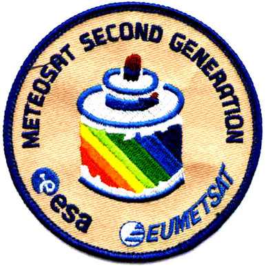 SP-257 ESA European Space Agency Meteosat Second Generation Patch ...