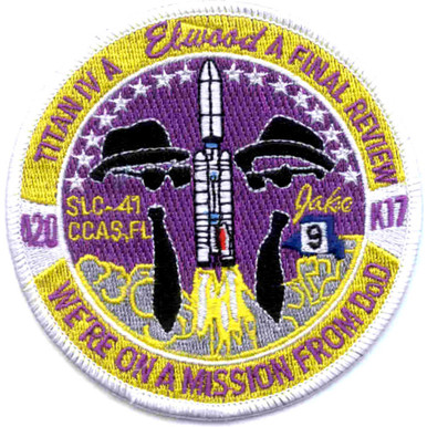 NASA Titan Iv 401A 4A-20 K-17 Patch