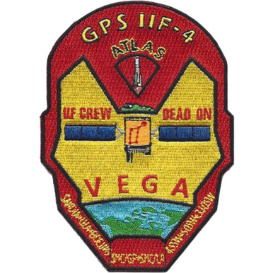 GPS 11F-4 Satellite Atlas Vega Patch