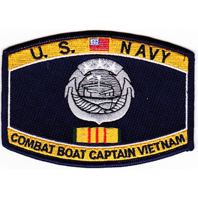 Weapons Specialty Rating Combat Boat Captain Vietnam Patch | Ratings ...