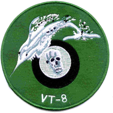 VT-8 Patch Torpedo Squadron | Squadron Patches | Navy Patches | Popular ...