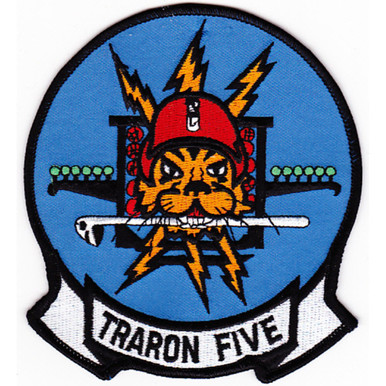 VT-5 Patch Traron Five Tigers | Squadron Patches | Navy Patches ...