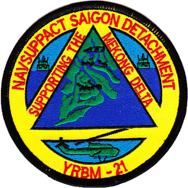 YRBM-21 NAVSUPPACT Siagon Detachment Patch | Amphibious Ship Patches ...