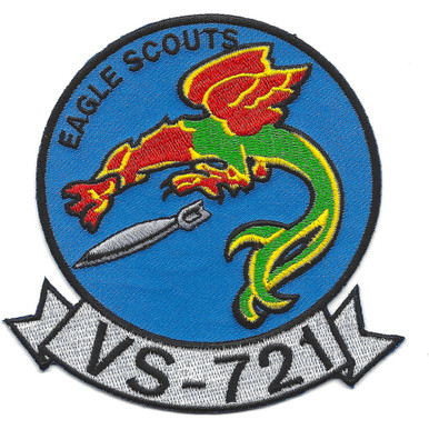 VS-721 Reserve Air Anti-Submarine Squadron Patch | Squadron Patches ...