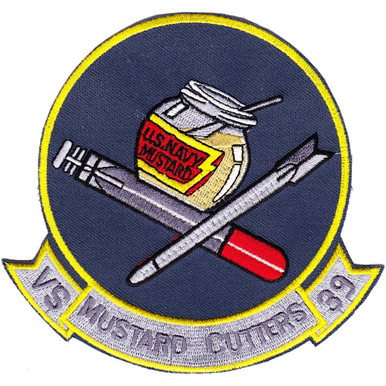 VS-39 Sea Control Squadron Mustard Patch | Squadron Patches | Navy ...