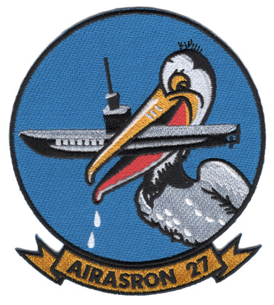 VS-27 Anti-Submarine Squadron Patch | Squadron Patches | Navy Patches ...