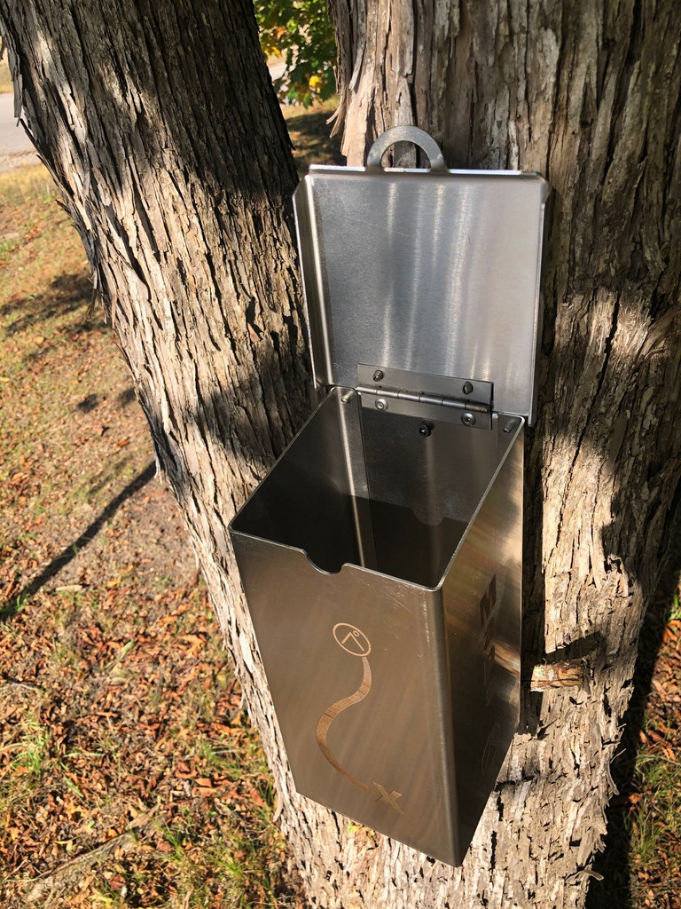 Trail Map Box - Wayfinding Box for Mountain Bike Trailheads