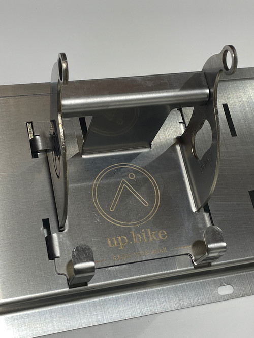 100mm Thru Axle Fork Mount | MTB Wall Storage | up.bike