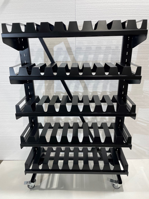 Mobile Ice Skate Storage system for storing multiple Ice Skates