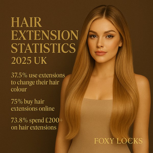 Hair Extension Statistics: UK 2025| Foxy Locks