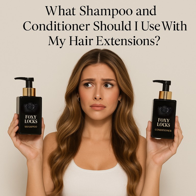 Best Shampoo & Conditioner to Use With My Hair Extensions