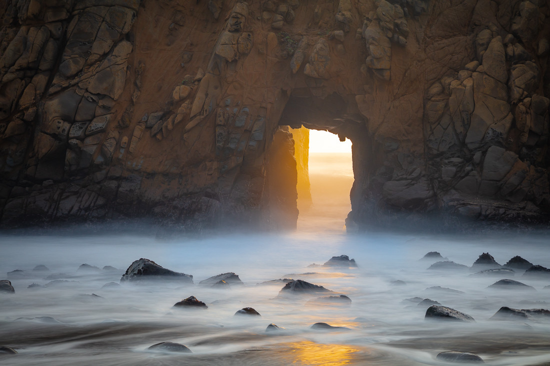 Ethereal Sunset - Big Sur - Vern Clevenger Photography