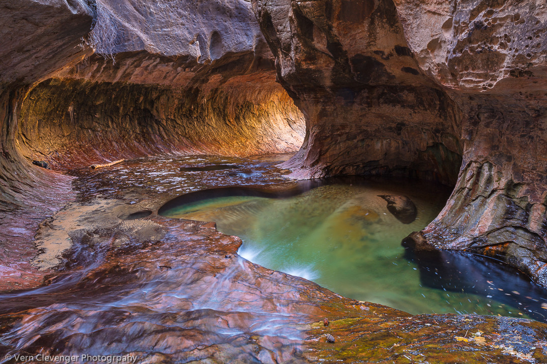 The Subway, Zion National Park - Vern Clevenger Photography