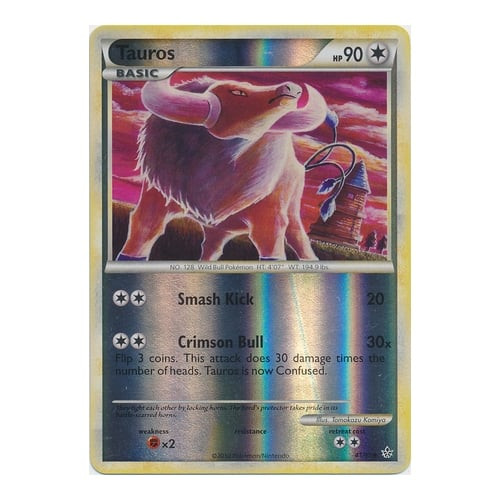 HS Unleashed 41/95 Tauros (Reverse Holo) | Magic Madhouse