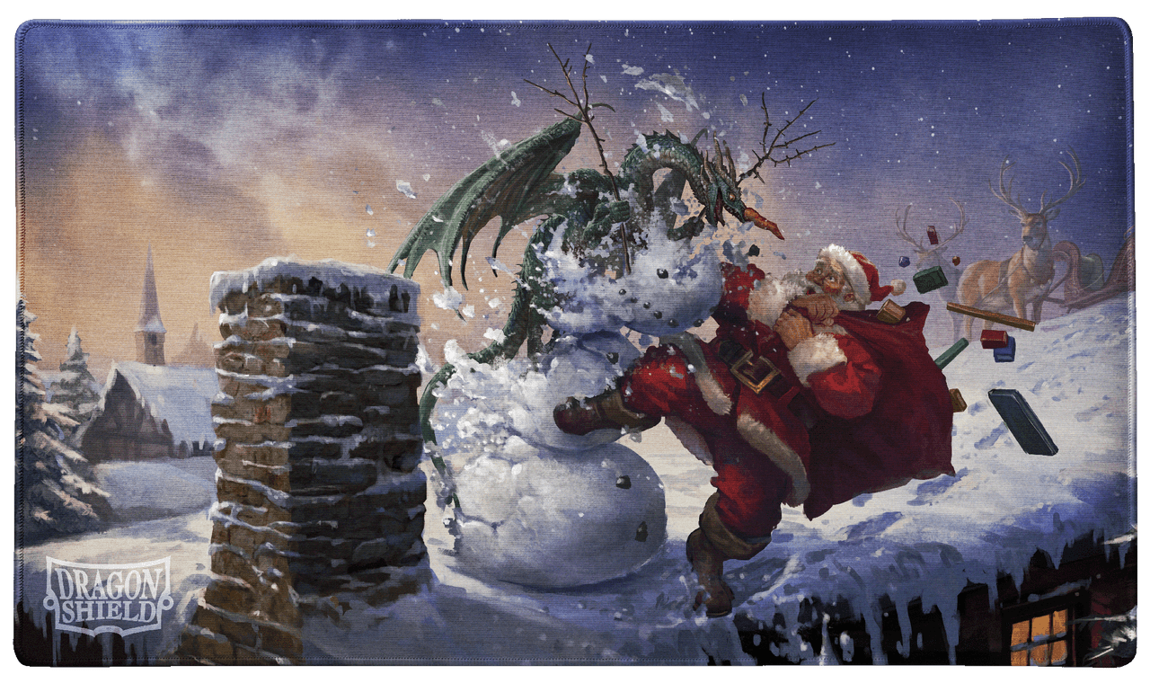 Dragon Shield Christmas 2025 Playmat + Tube | Magic Madhouse