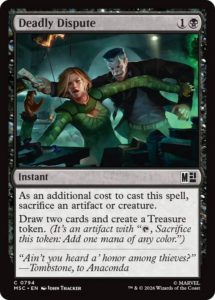 Deadly Dispute (Foil) | Magic Madhouse