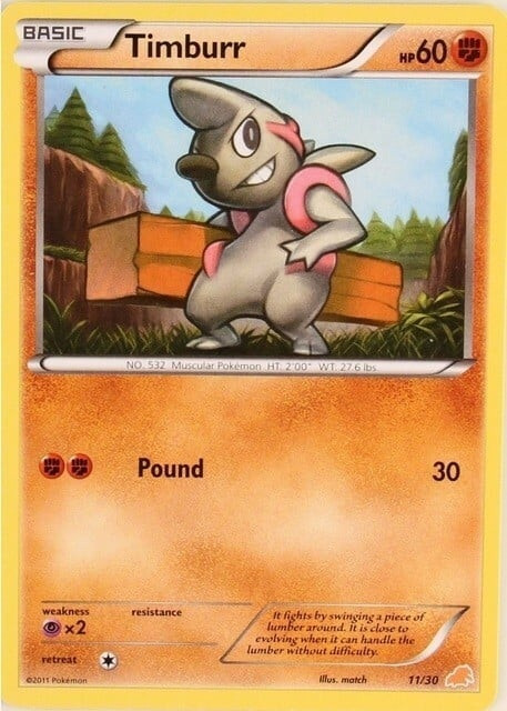 Trainer Kit: Excadrill Deck 11/30 Timburr | Magic Madhouse