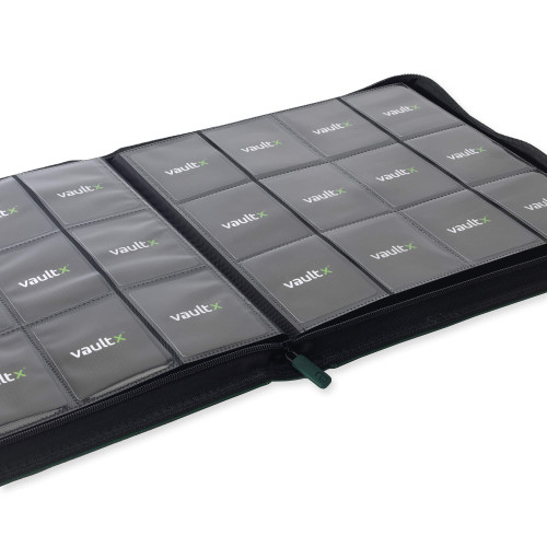 Exo-Tec Zip Binder - 12-Pocket - Forest Green | Magic Madhouse