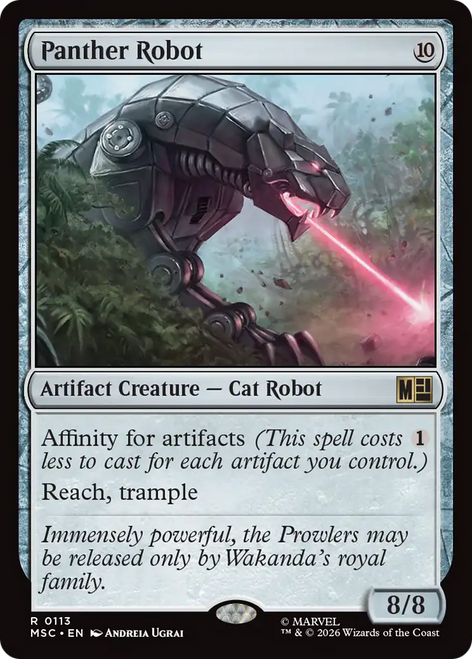 Panther Robot (Surge Foil) | Magic Madhouse