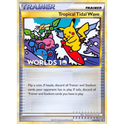 HeartGold SoulSilver Promo HGSS18 Tropical Tidal Wave | Magic Madhouse
