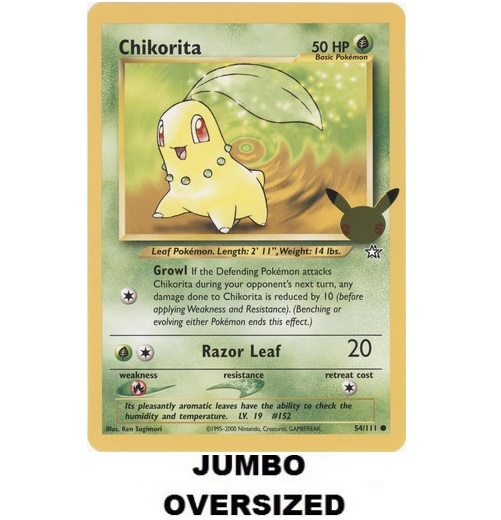 JUMBO Celebrations First Partners Gen 2 54/111 Chikorita | Magic Madhouse