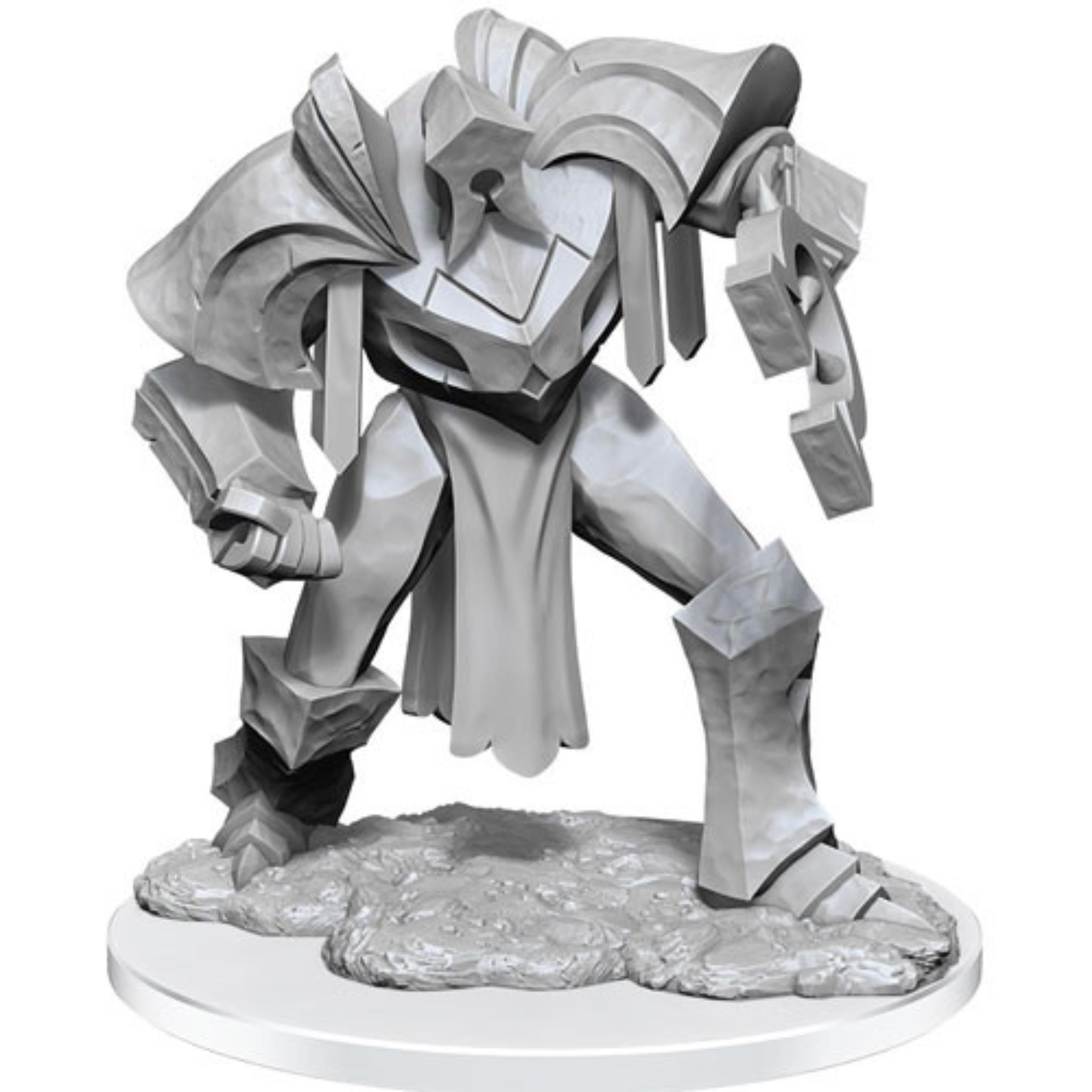 Critical Role Unpainted Miniatures - Mage Hunter Golem (90554) | Magic ...