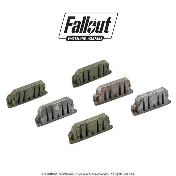 Fallout: Wasteland Warfare - Terrain Expansion: Military Barricades ...