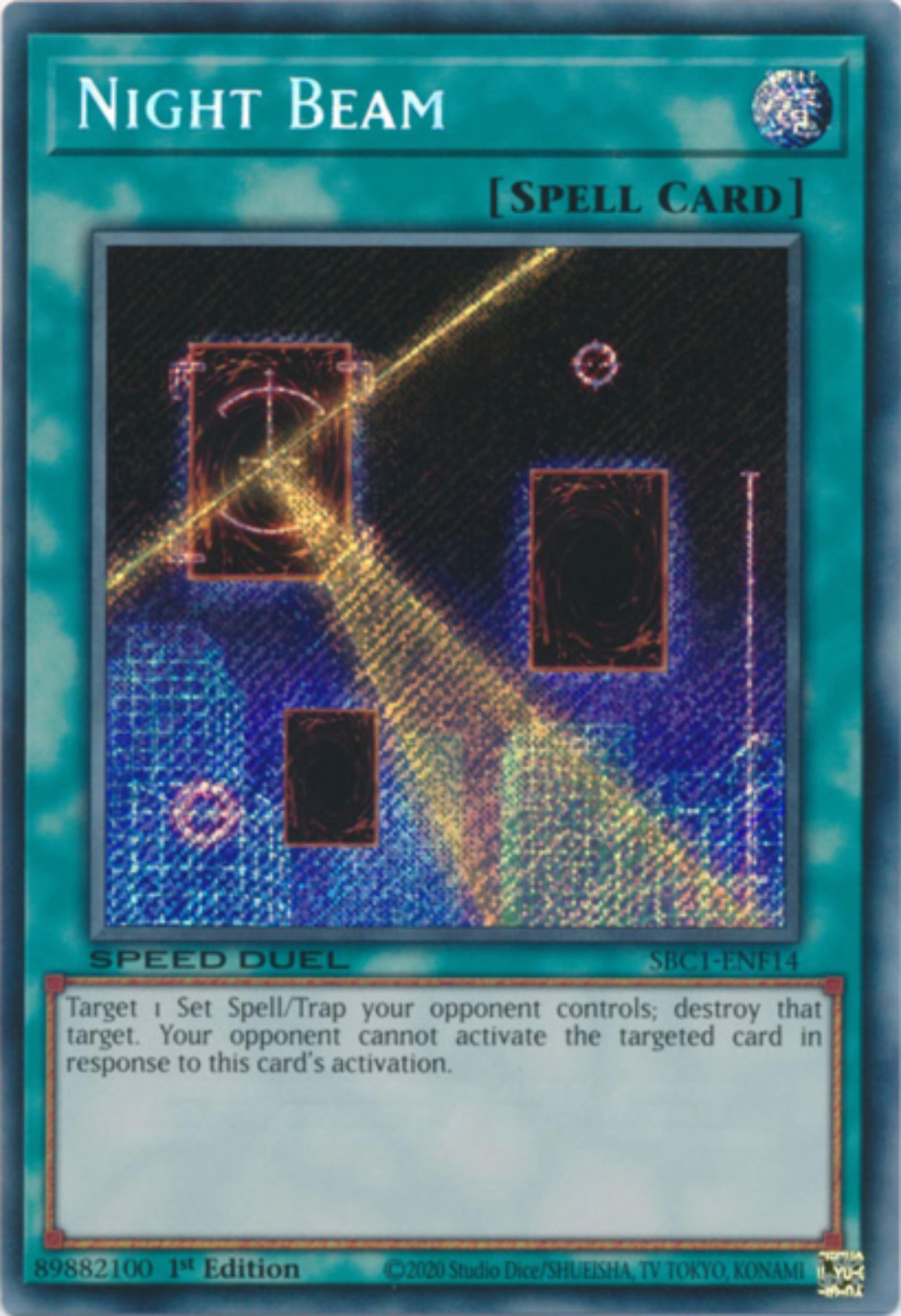 SBC1-ENF14 Night Beam (Secret Rare) | Magic Madhouse