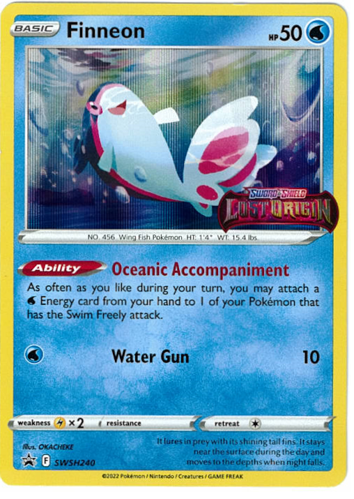 Sword & Shield Promo SWSH240 Finneon | Magic Madhouse