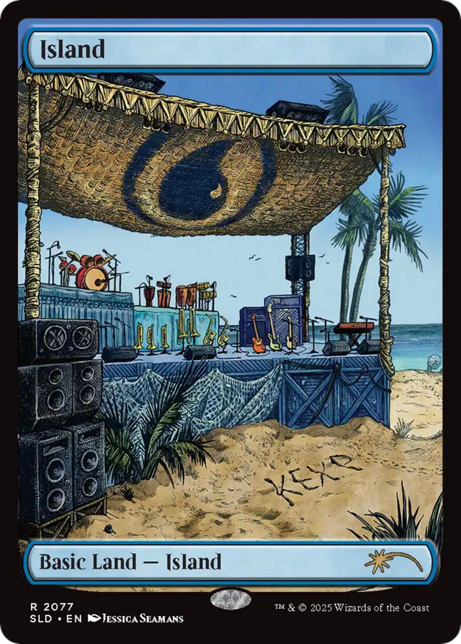 Island (Secret Lair - KEXP: Where the Music Matters) | Magic Madhouse