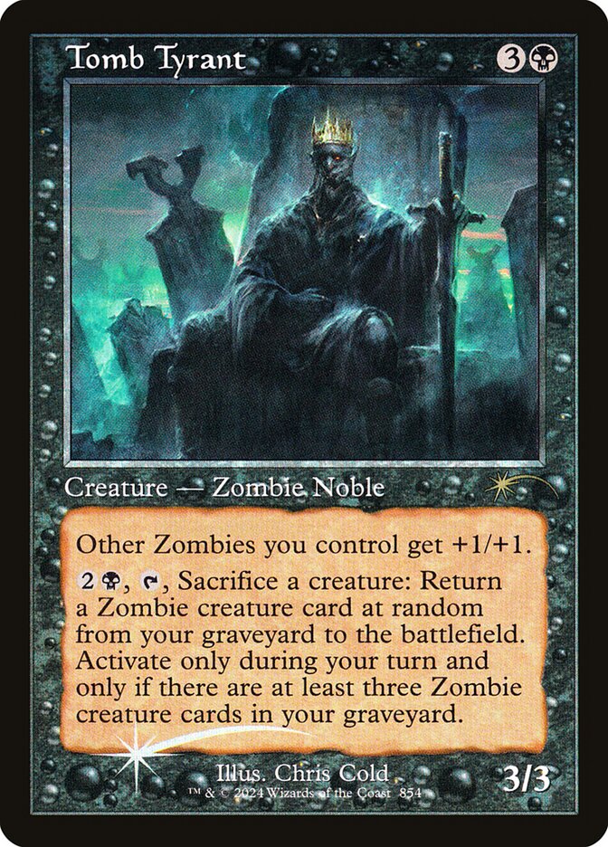 Tomb Tyrant (Foil) (Secret Lair - Zippy Zombies) | Magic Madhouse