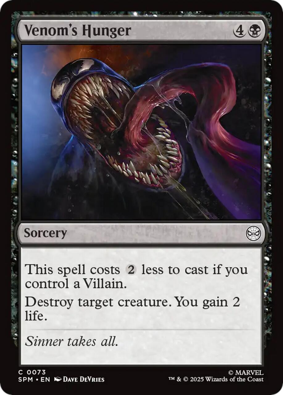 Venom's Hunger (Foil) | Magic Madhouse