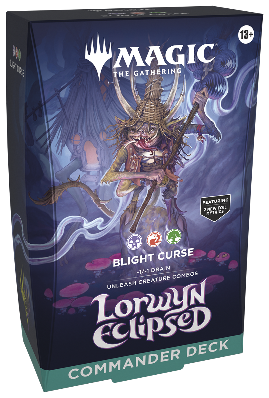 Lorwyn Eclipsed Commander Deck - Blight Curse | Magic Madhouse