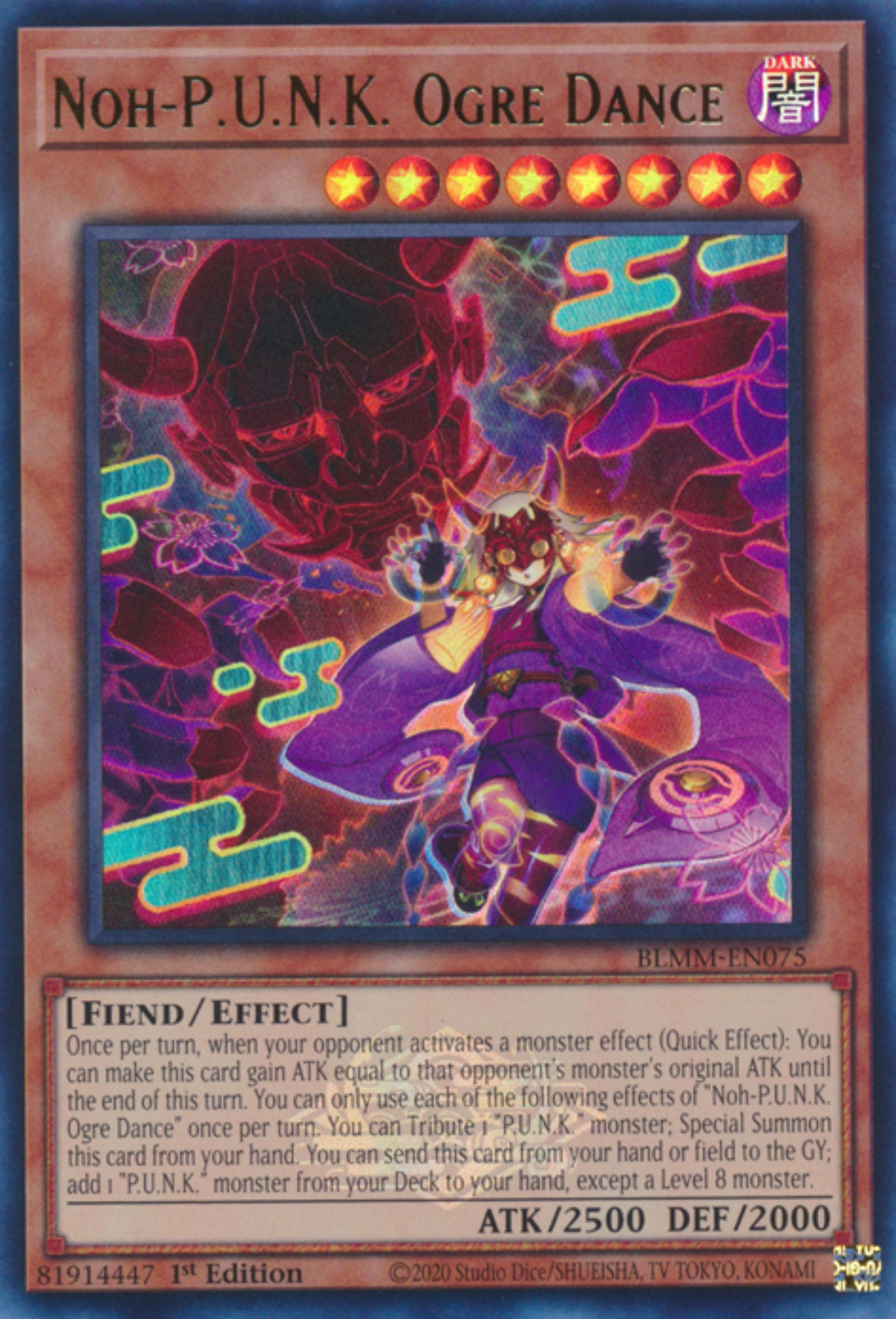BLMM-EN075 Noh-P.U.N.K. Ogre Dance | Magic Madhouse