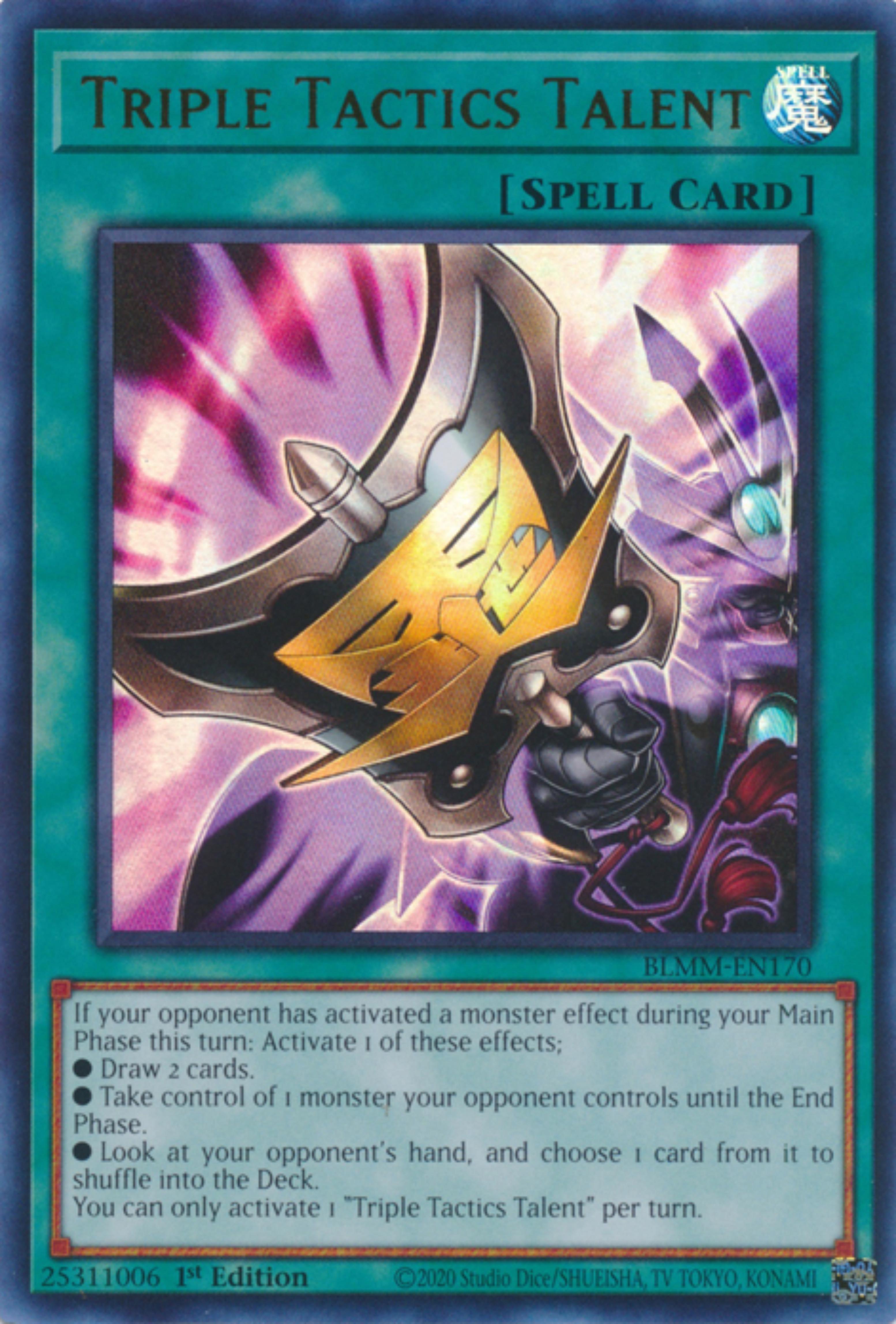 BLMM-EN170 Triple Tactics Talent | Magic Madhouse