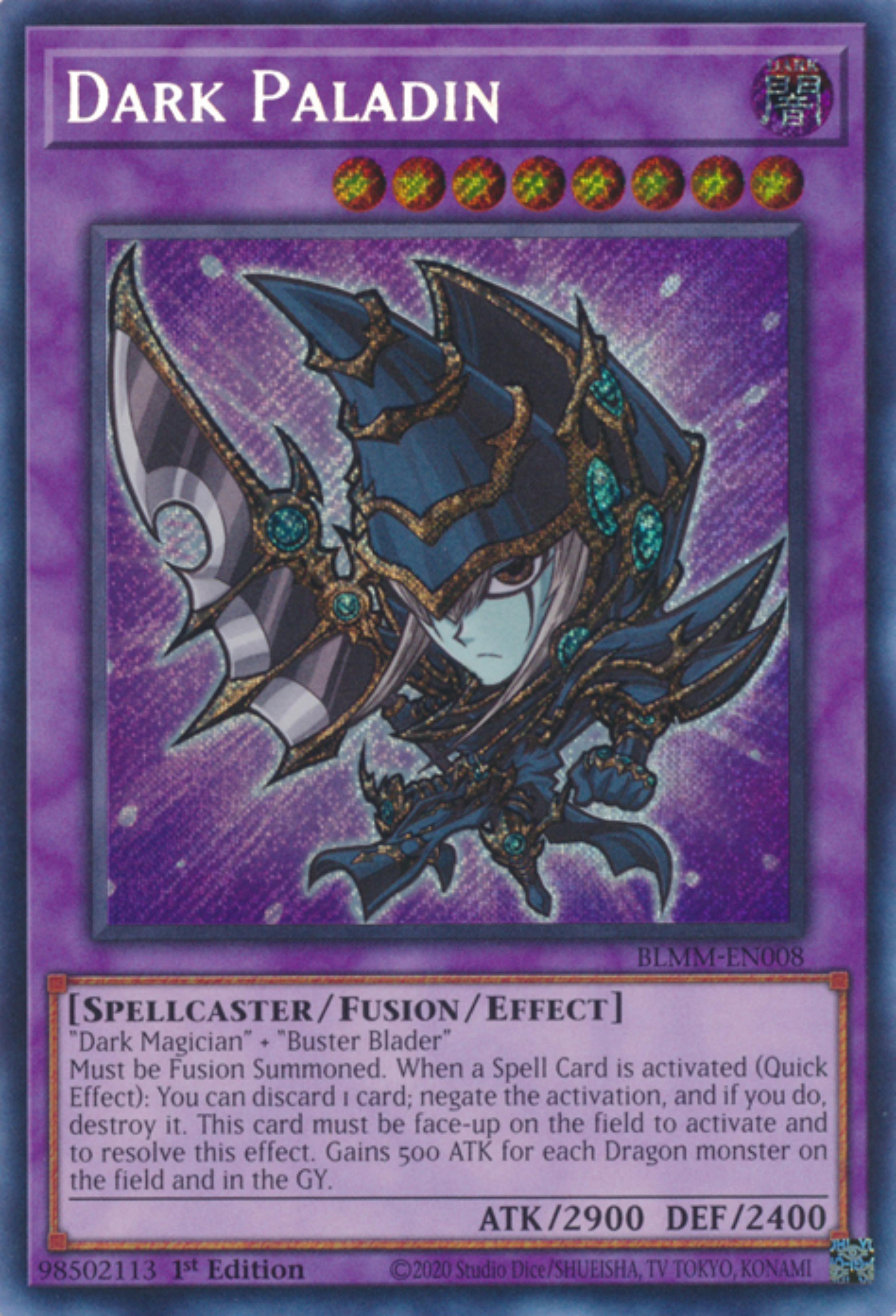 BLMM-EN008 Dark Paladin (Secret Rare) | Magic Madhouse
