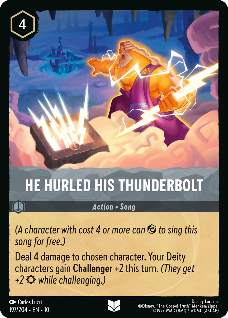 He Hurled His Thunderbolt | Magic Madhouse