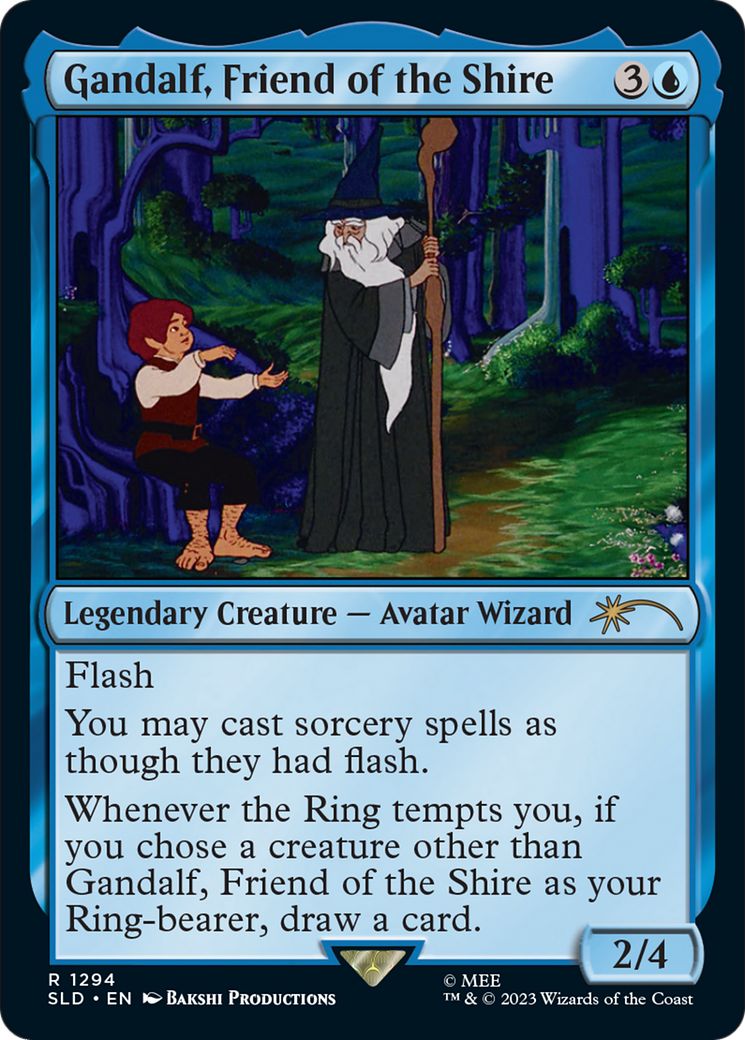 Gandalf, Friend of the Shire (Foil) (Secret Lair - More Adventures in ...