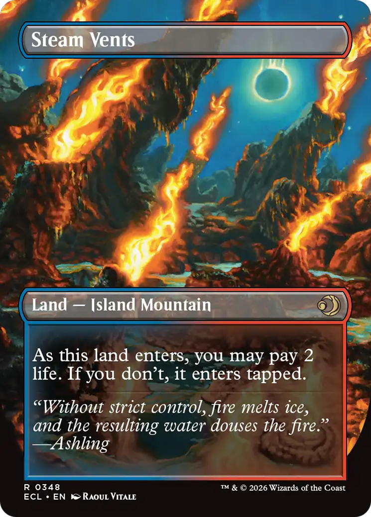 Steam Vents // Steam Vents (Borderless Art Foil) | Magic Madhouse