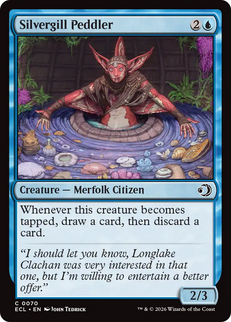 Silvergill Peddler (Foil) | Magic Madhouse