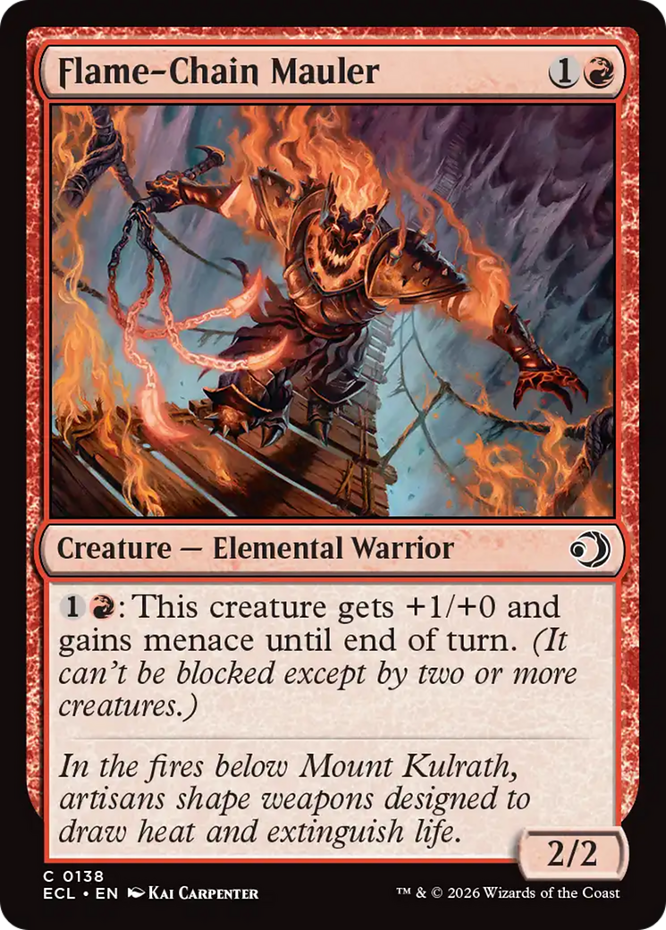 Flame-Chain Mauler (Foil) | Magic Madhouse