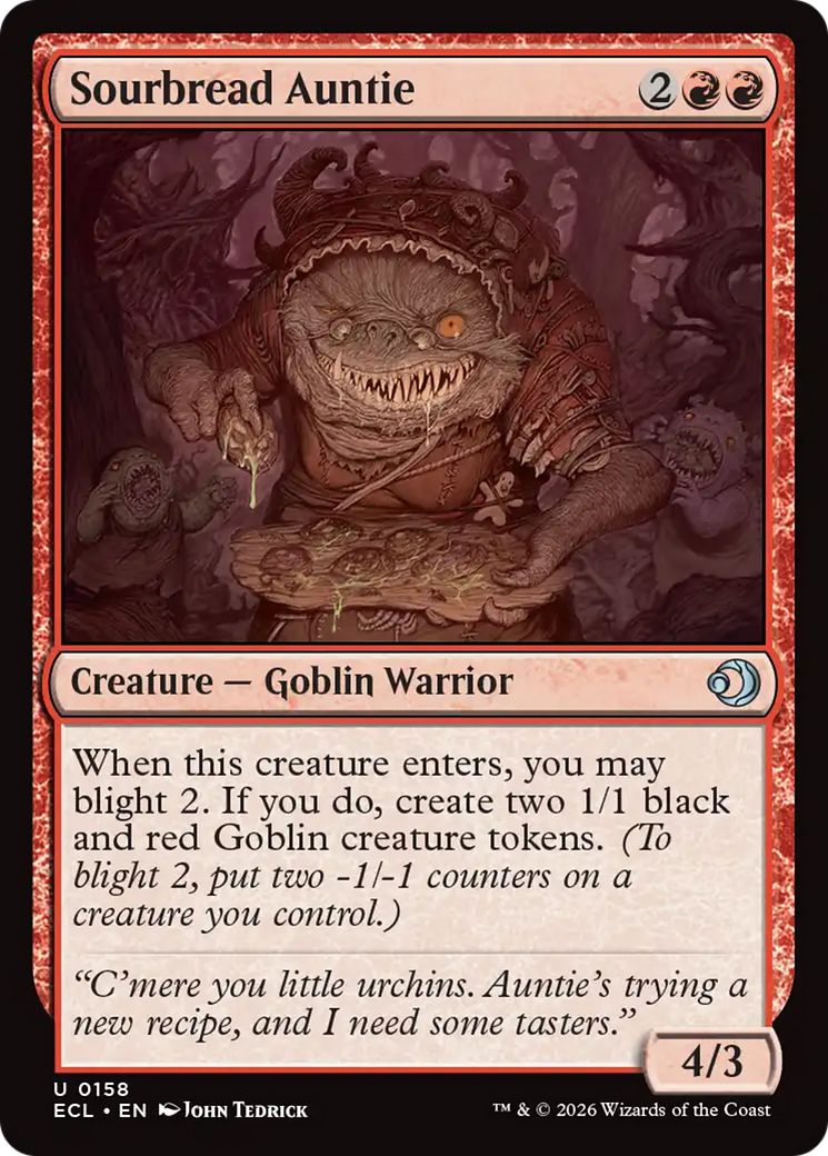 Sourbread Auntie (Foil) | Magic Madhouse