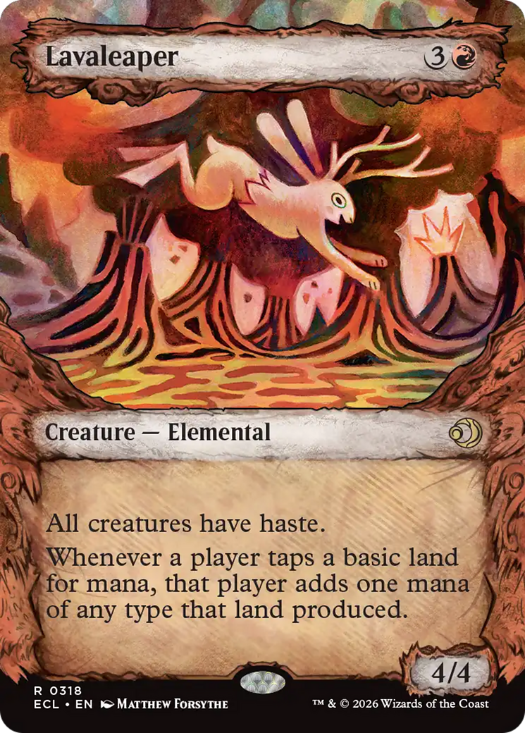 Lavaleaper (Fable Frame Foil) | Magic Madhouse