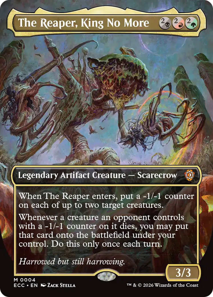 The Reaper, King No More (Borderless Art Foil) | Magic Madhouse