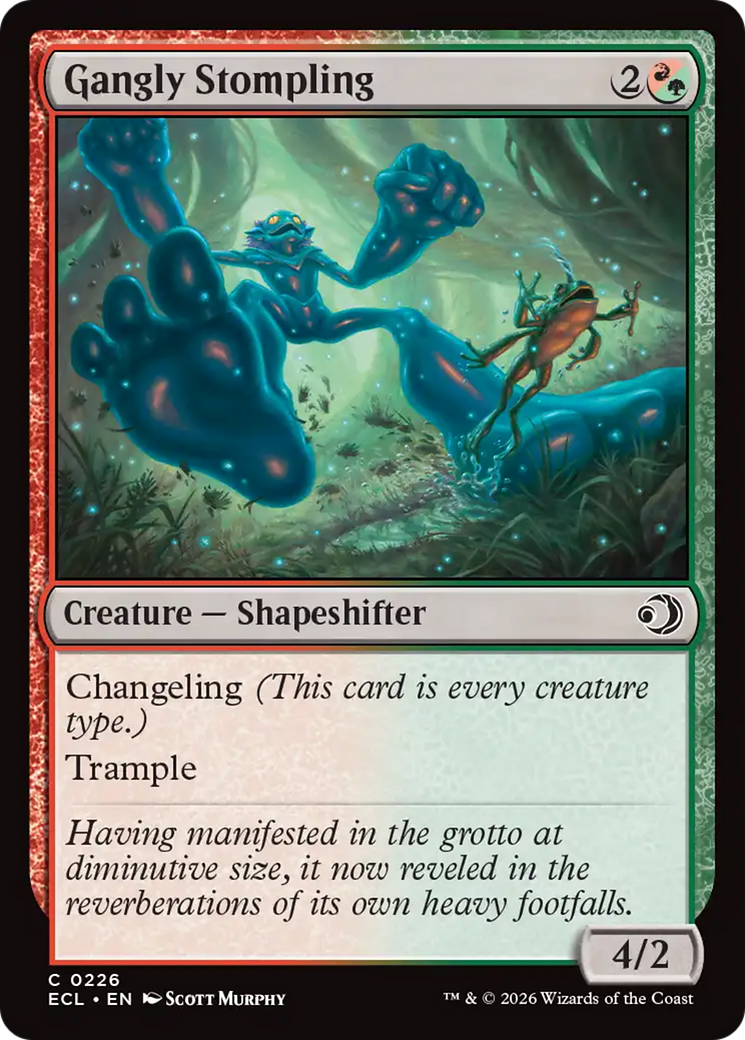 Gangly Stompling (Foil) | Magic Madhouse