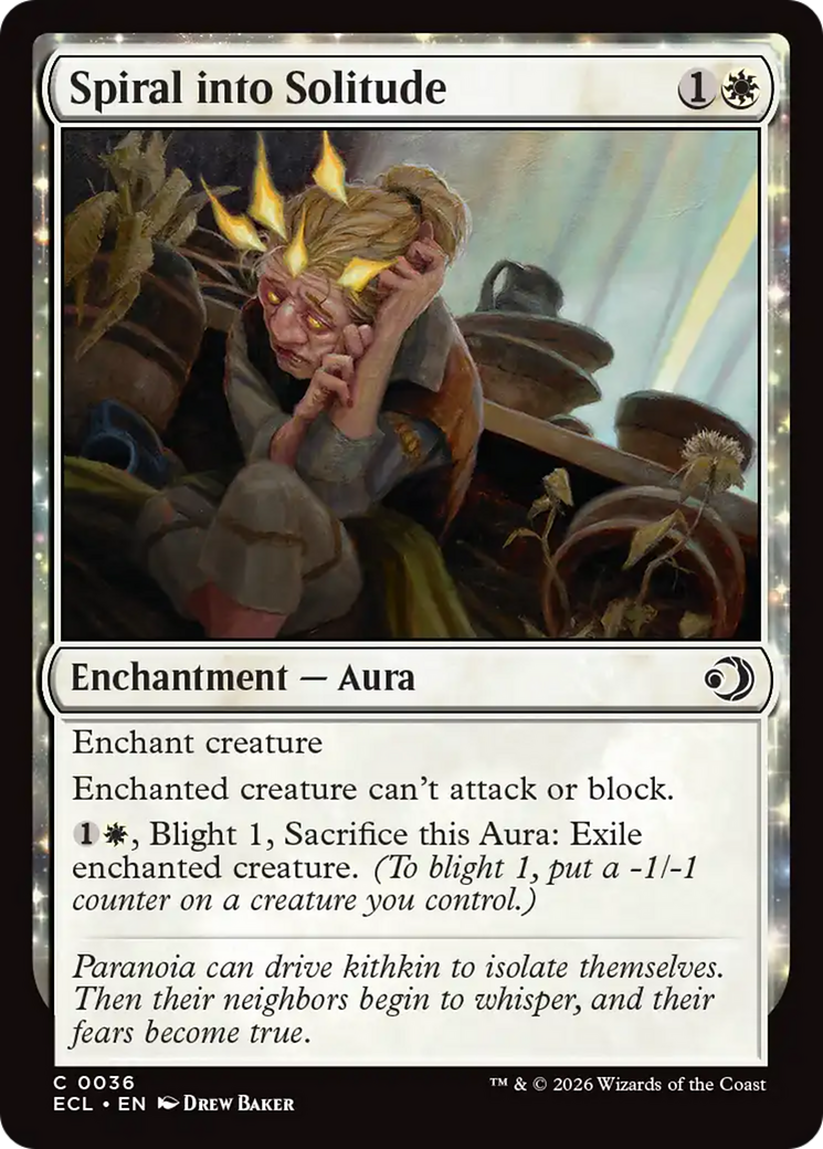 Spiral into Solitude (Foil) | Magic Madhouse