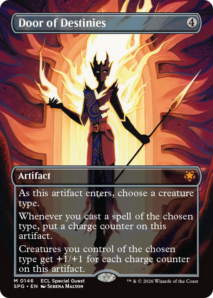 Door of Destinies (Borderless Art) | Magic Madhouse